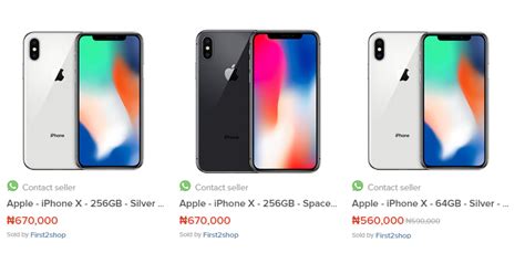 IPhone X Now Available In Nigeria Guess What The Price Is In Naira And Who Sells At The
