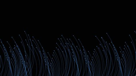 Abstract Wavy Twisted Line In Dark Black Background Vector Art At Vecteezy
