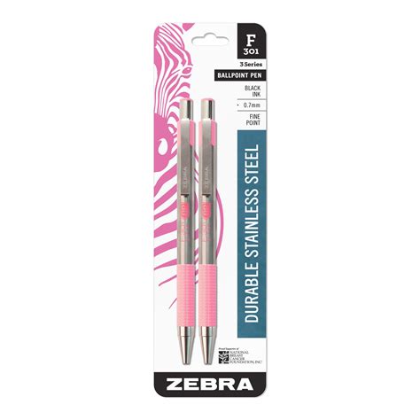 F 301 Retractable Ballpoint Pen Zebra Pen