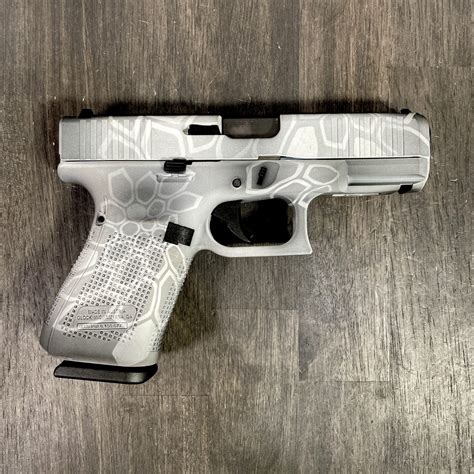Glock 19 Gen 5 Gray Stone Camo 9mm Guntickets 20 Spot Gunbros