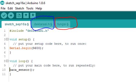 Arduino Cara Upload Program Di Semua Tab Arduino