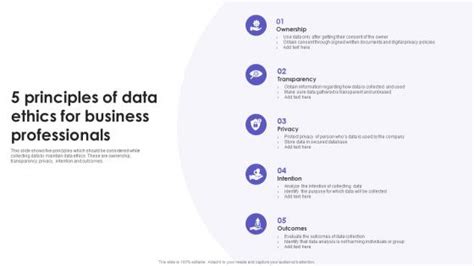Data Ethics Slideteam