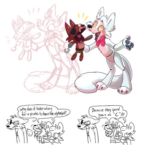 Mangle The Ventriloquist Fnaf Drawings Fnaf Art Five Nights At Freddys