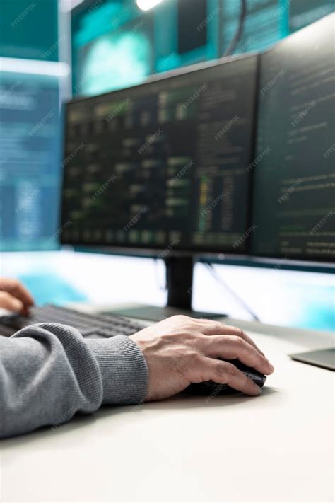 Free Photo Cyber Security Experts In Governmental Hacking Room