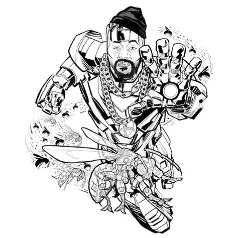 Ghostface Killah Drawing