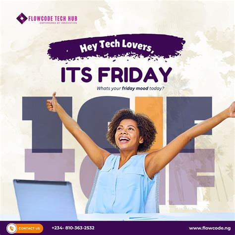 flowcode tech hub on linkedin t fridayvibes weekendmode relaxation worklifebalance…
