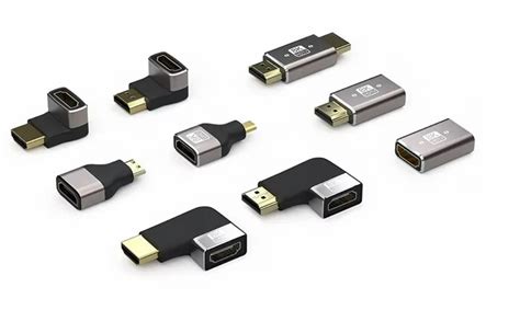 8k Hdmi Male To Female 90 270 Degree Right Angled Extender Adapter Connector Coupler Joiner