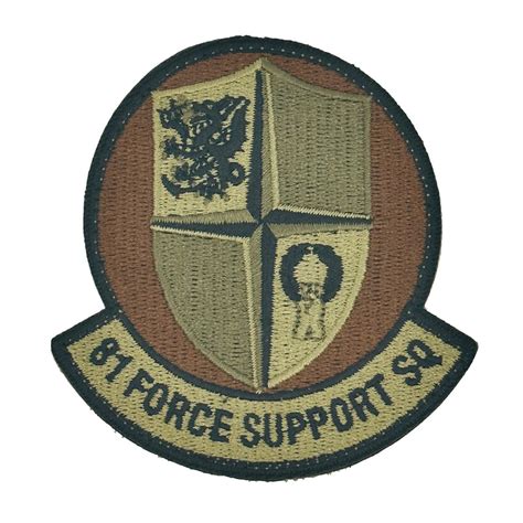 81st Force Support Squadron Patch Usaf Ocp