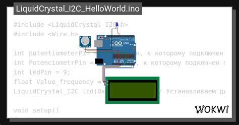 Liquidcrystali2chz Правильное Wokwi Esp32 Stm32 Arduino Simulator