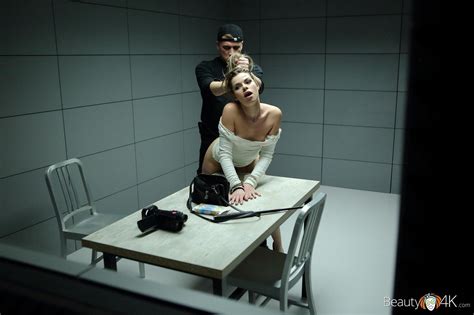 Nasty Sarah Smith Being Interrogated Then Shagged By Security Man 12 Photos