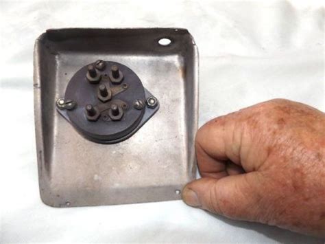Purchase Piper Cub Magneto Switch With Mounting Fixture Used For Battery Operation In Marietta