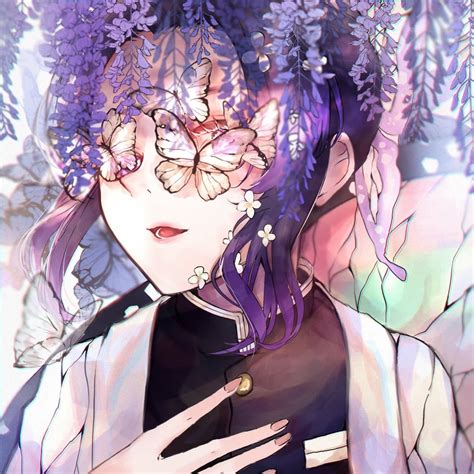 Kochou Shinobu Kimetsu No Yaiba Drawn By Kiwi G Danbooru