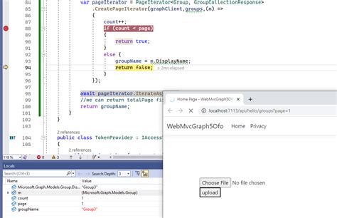C Pagination In Msgraph Groups In Sdk V5 Stack Overflow