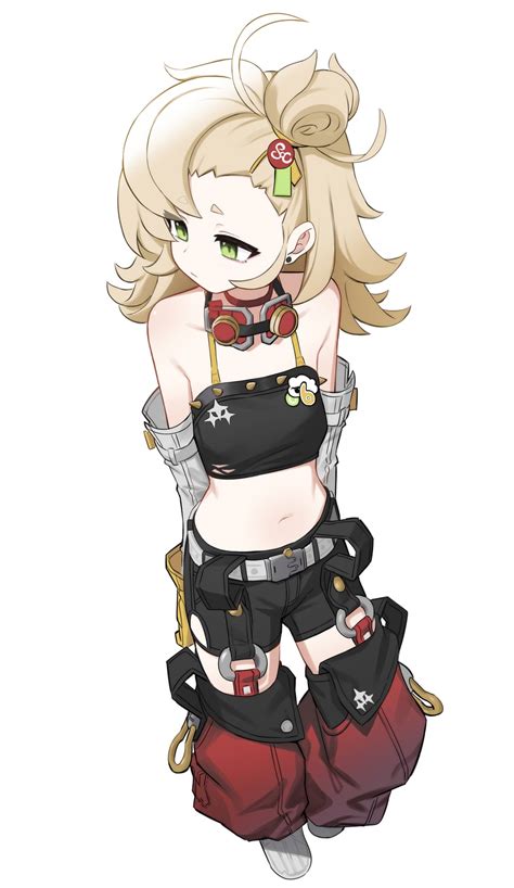 Piper Wheel Zenless Zone Zero Drawn By Aruruaaaa Danbooru