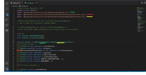 About Declaration Of `interfaces` And `contracts` · Smartcontractkit