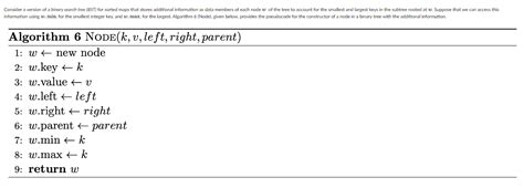 Solved Begin Tabular L Hline Algorithm NODE K V Chegg