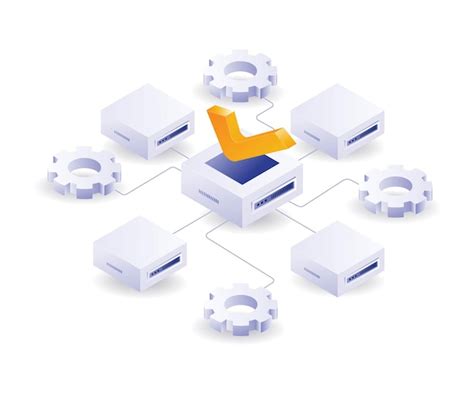 Premium Vector Automatically Connect Server Network