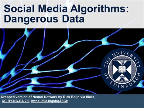 Social Media Algorithms Dangerous Data Open Ed