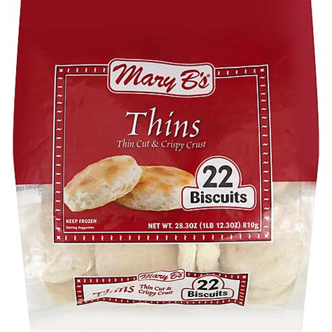 Mary Bs Biscuits Thins 22 Ea Frozen Foods Ingles Markets