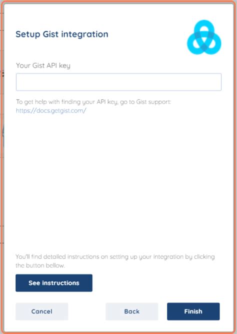 how to integrate gist help center syncspider syncspider