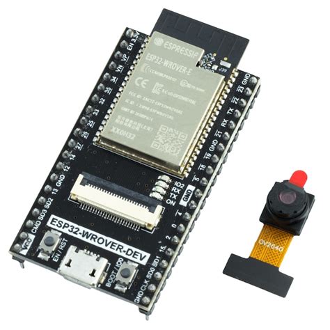 Платка Esp32 С камера Wrover E Wifi Ble 42 Многоцветен Emagbg