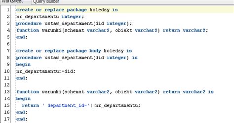 O Oracle Ludzkim Głosem Vpd Virtual Private Database