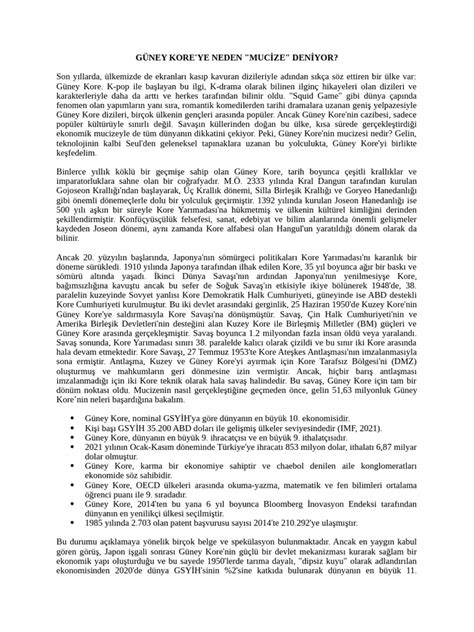 Güney Kore Tayyİp Mİnsİn Pdf