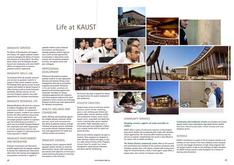 Kaust Admissions Look Book Pdf Postgraduate Education College Education