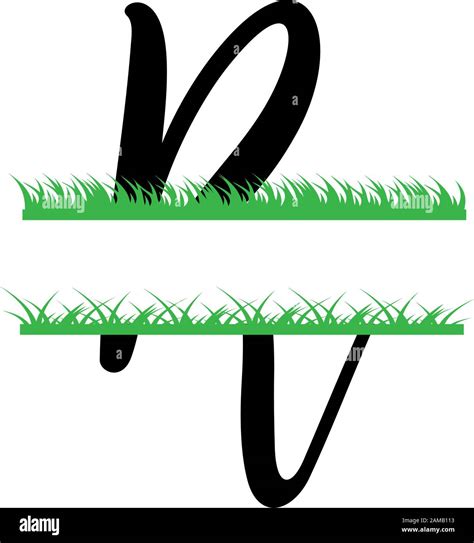 Split R Stock Vector Images Alamy