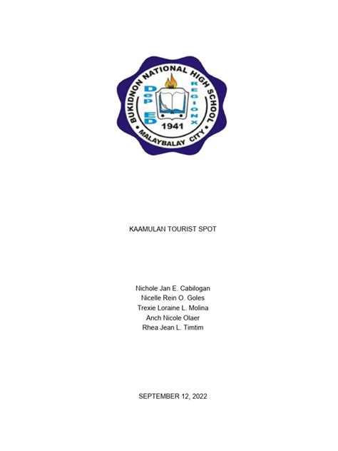 Field Report Pdf Nature Natural Environment
