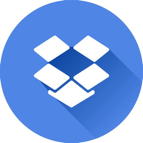 Dropbox Generic Circular Icon