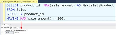 How To Use MAX Function In SQL Server SQL Server Guides
