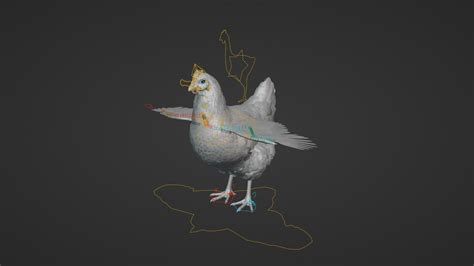 Artstation White Hen Animated Vfx Grace Game Assets