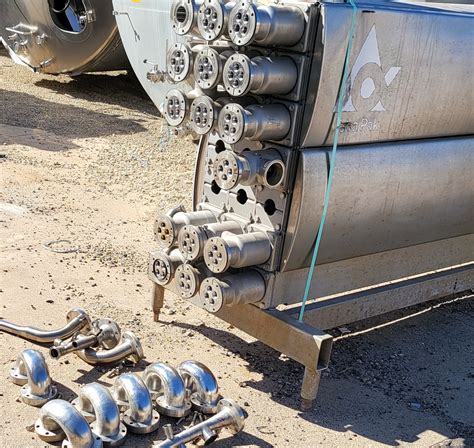Used INSULATED SHELL TUBE HEAT EXCHANGER For Sale At Dairy En