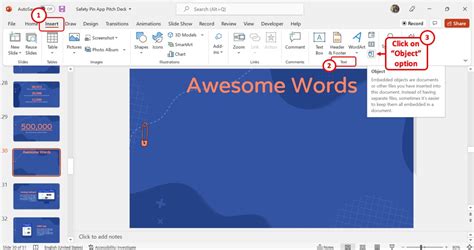 how to embed chart in powerpoint from excel