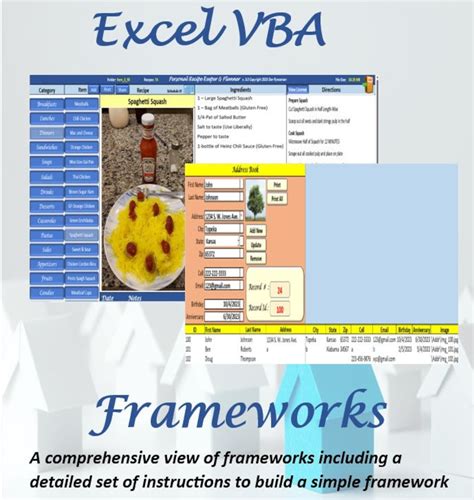 Excel Vba Frameworks What Are They Detailed Instructions For Creating