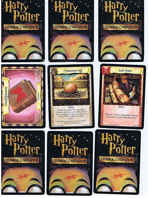 the harry potter card game harry potter lexicon