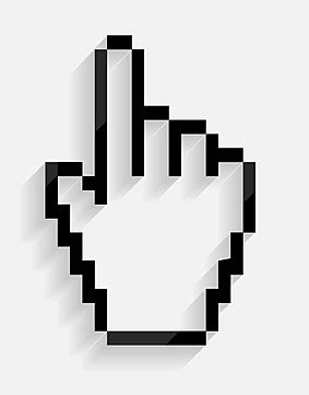 Mouse Arrow Cursor Vector Illustration Render Isolated Cursor Vector