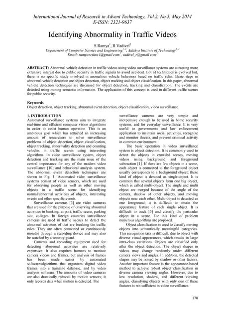 A Deep Learning Algorithm For Automatic Detection Of Unexpected