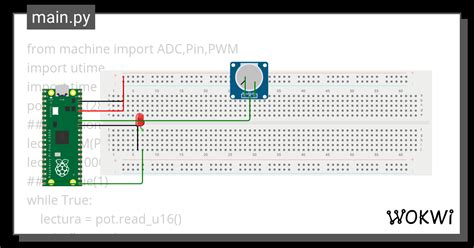 Potenciometro Wokwi Esp32 Stm32 Arduino Simulator