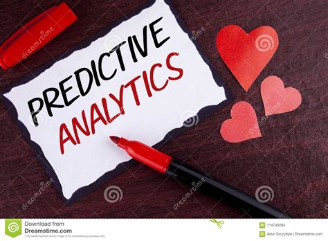 Conceptual Hand Writing Showing Predictive Analytics Business Photo