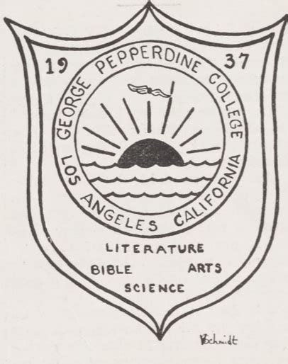 The History Of Pepperdines New Logo By Sam Perrin