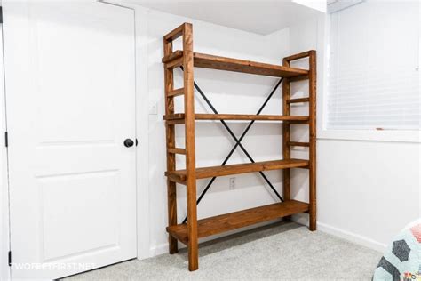 How To Build A Simple Bookshelf DIY Modern Bookshelf