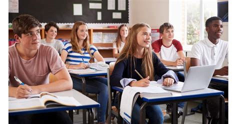 College Students In Classroom