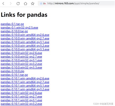 离线安装pandas、numpy等package指定版本pandas 离线安装包 Csdn博客 离线安装pandas、numpy等package指定版本pandas 离线安装包 Csdn博客