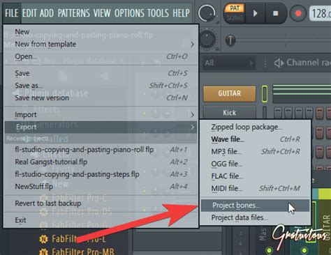 How To Copy And Paste Between Projects In FL Studio GratuiTous