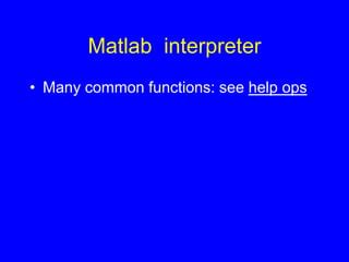 Matlab Tutorial And Linear Algebra Review Ppt