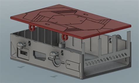 sci fi raspberry pi 3d turbosquid 1332105