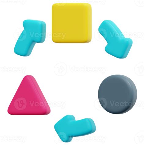 Link 3d Render Icon Illustration 11653034 Png