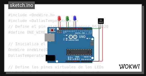 Indicador De Temperatura Incubadora Wokwi ESP STM Arduino Simulator